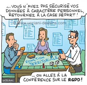 UCCIANI DESSINSLe RGPD appliqué dans les entreprises et collectivités
